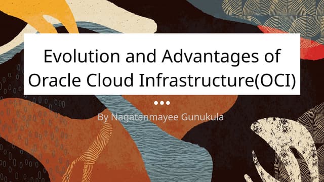 Evolution and Advantages of Oracle Cloud Infrastructure(OCI) | PPT ... Evolution and Advantages of Oracle Cloud Infrastructure(OCI) | PPT ...