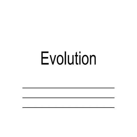 Evolution And Taxonomy.Ppt Practical Student | PPT