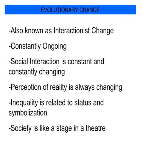 Evolutionary change | PPT