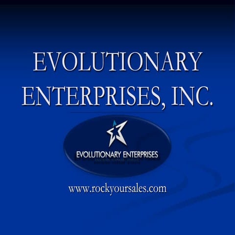 Evolutionary Enterprises, Inc(2) | PPT