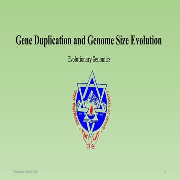 Gene Duplication and Genome Size Evolution: Mechanisms and Implications ...