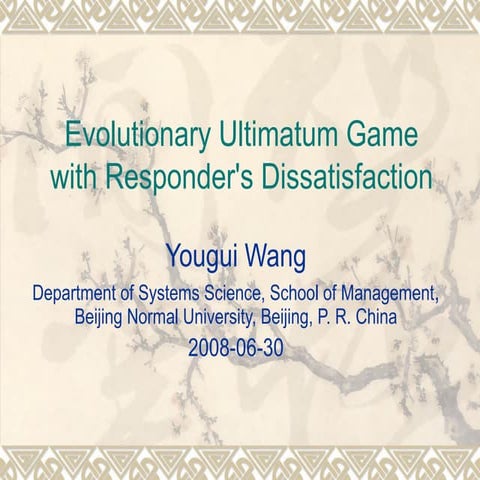 Ultimatum Game The Ultimatum Game And The Brain: A Meta Analysis Of