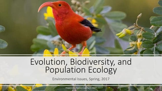 Edu290 part 1 evolution and biodiversity | PPT