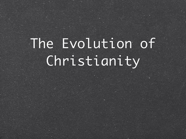 Early christianity | PDF