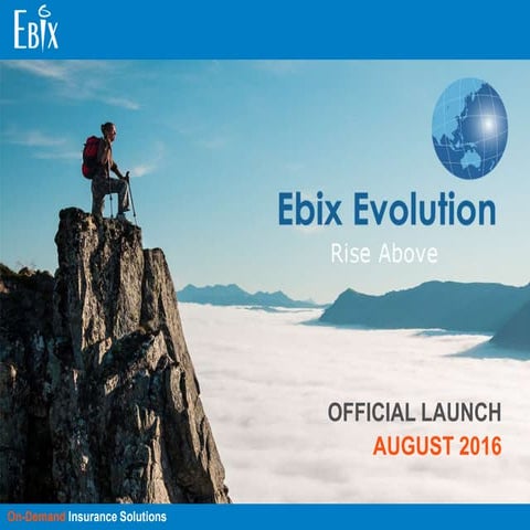 Ebix Evolution launch august 2016 | PPTX | Databases | Computer ...
