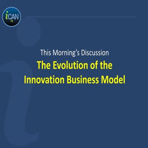 The Evolution of the Innovation Business Model | PDF