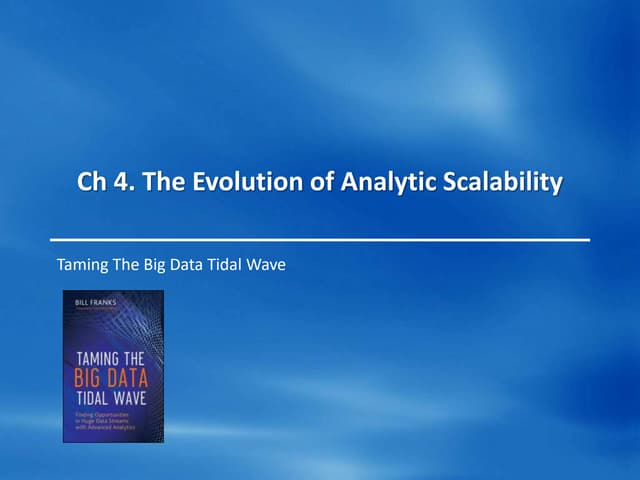 Notes On Evolution Of Analytic Scalabilityppt Cloud Computing Internet