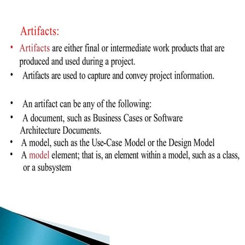 Evolution of Artifacts in SOFTWARE PROJECT MANEGEMENTPM.pptx
