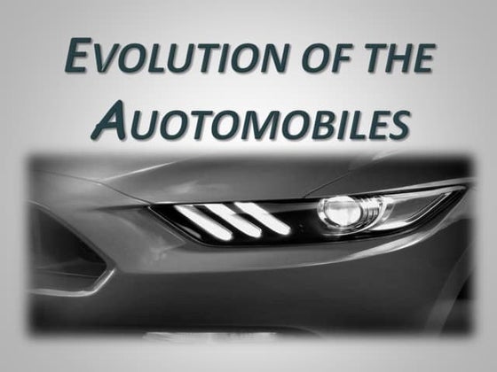 History of cars presentation | PPTX | Auto Technology | Automotive
