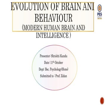 EVOLUTION OF BRAIN AND BEHAVIOUR final.pptx