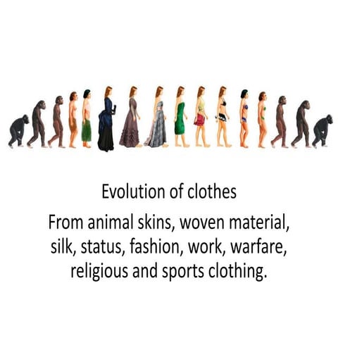 Evolution of clothes | PDF