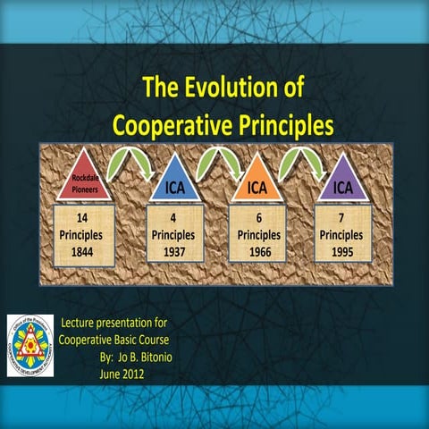Evolution of Cooperative Principles | PPT