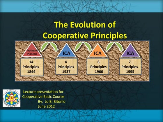 The 7 cooperative principles | PPTX | Business | Business and Finance