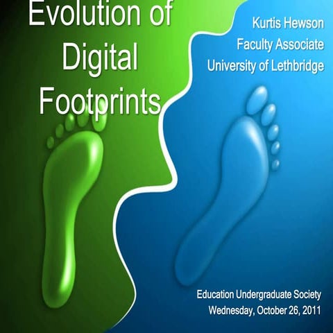 Evolution of digital footprints | PPTX