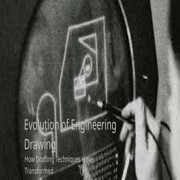 Evolution of Engineering Drawing Basics for students | PPTX