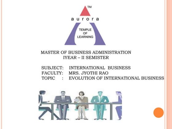 Stages of internationalization | PPT