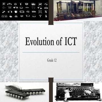 Evolution Of ICT.pptx dddddddddddddddddddddddddddddddddd | PPTX