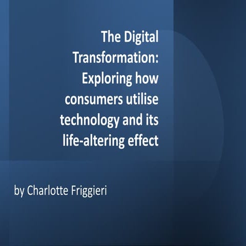 The evolution of the internet - its impacts on consumers | PPTX
