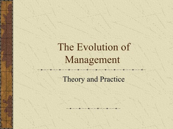 History of Organisational Behaviour | PPTX