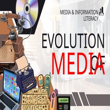 EVOLUTION OF MEDIA Pre Industrial Age, Industrial Age, Electronic Age, and Information Age.pptx