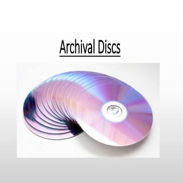 Evolution of optical discs | PPTX