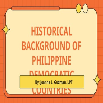 Evolution of Philippine Politics and Governance | PPTX