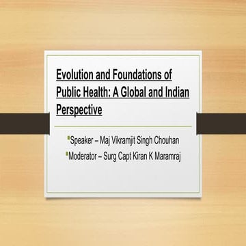 Evolution of Public Health ,WORLD,INDIA,COMMUNITY MEDICINE | PPTX