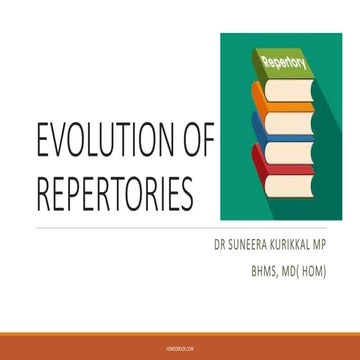 Evaluation of repertories Evolution of Repertories Suneera .pdf