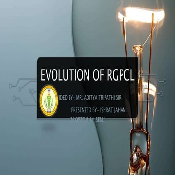 History and Evolution of RGP CONTACT LENSES. | PPTX