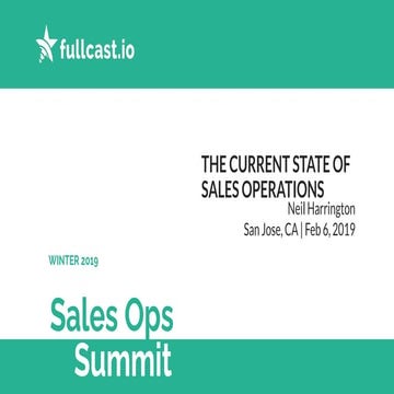 Evolution of sales operations | PPT