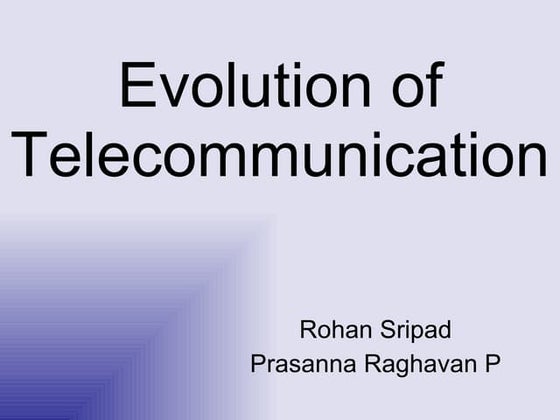 Introduction to communication | Communication Systems | PPTX