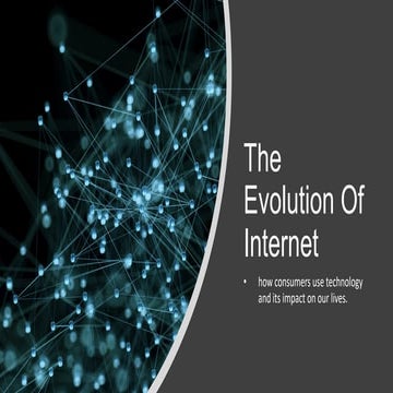 Evolution of the internet | PPT