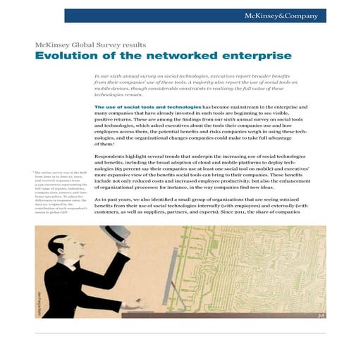 Evolution Of The Networked Enterprise | PDF
