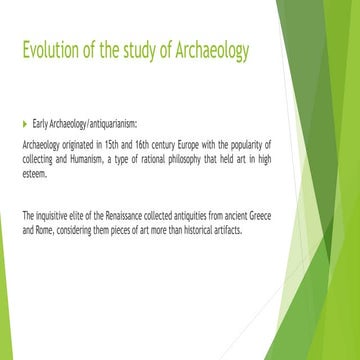 Evolution of the study of Archaeology.pptx