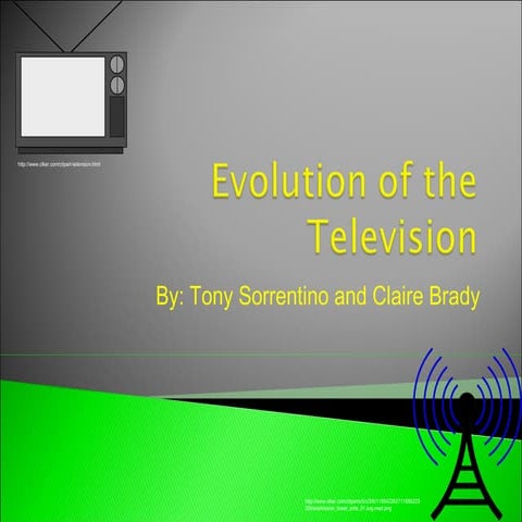 Evolution of the television!!!!! | PPT