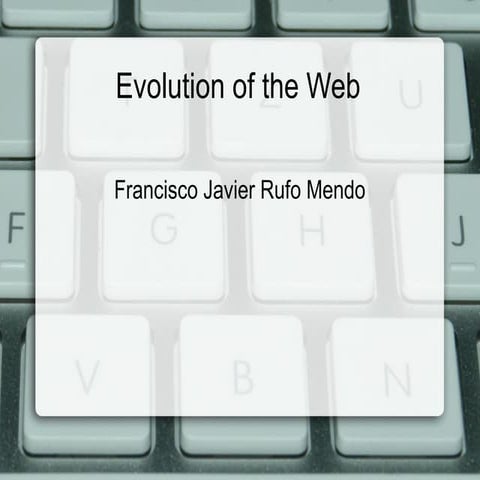Evolution of the web | PDF