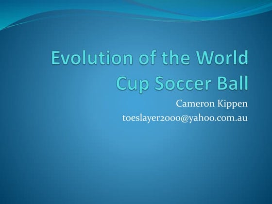 History of the world cup | PPTX