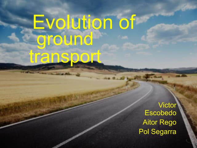 Air transportation history | PDF