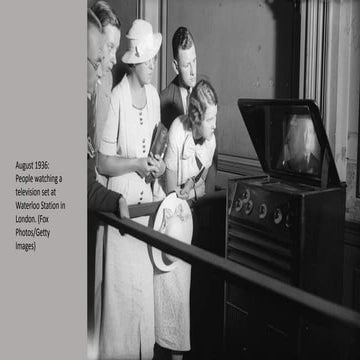 Evolution of TV, How Televsión Has Transformed | PPSX