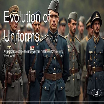 Evolution of the Imperial German Uniform During World War I | PDF