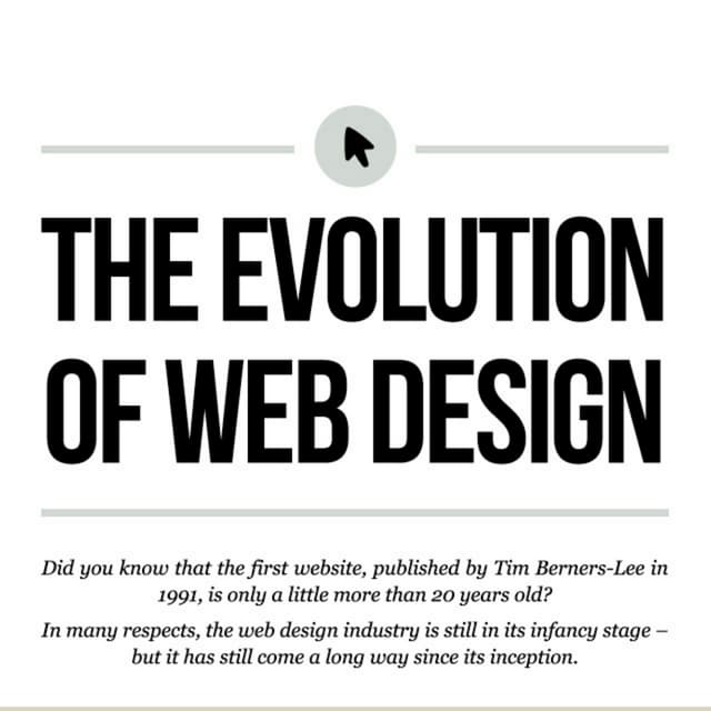 The Evolution of Website Design | PDF