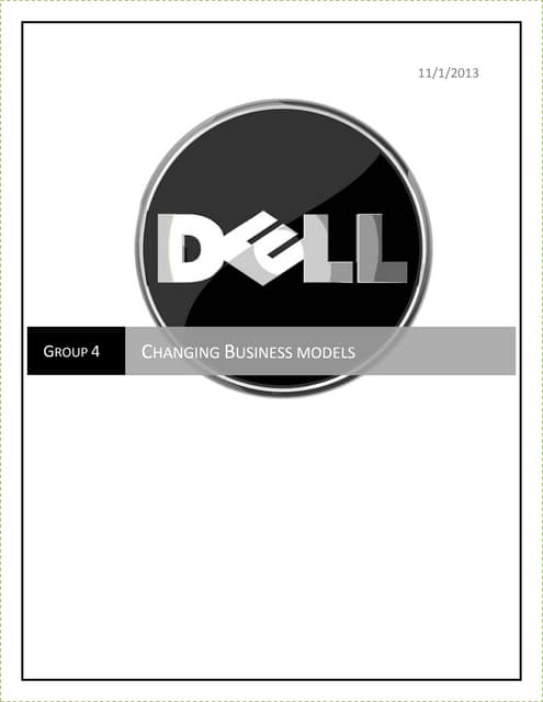 Dell business model | PPT | Business | Business and Finance