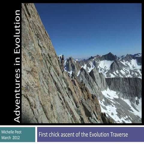 Adventures in Evolution (Mar 2012 Boulder presentation) | PPTX