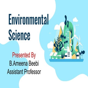 Environmental Science | PPTX