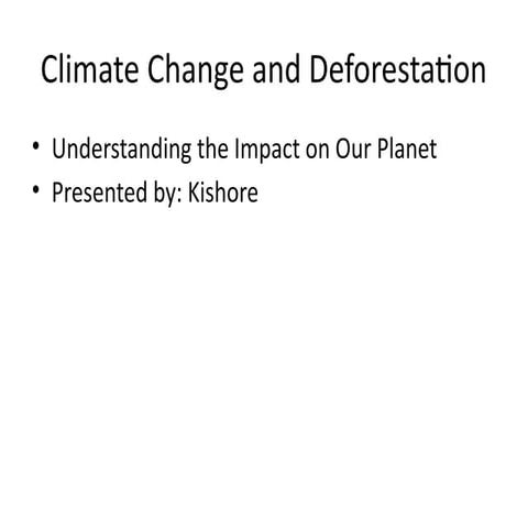Deforestation and climate change.docx