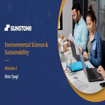 EVS- ENVIRONMENTAL STUDIES & SUSTAINBILITY | PPTX