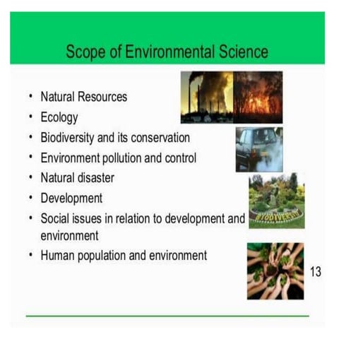 INTRODUCTION TO ENVIRONMENTAL SCIENCE | PPTX