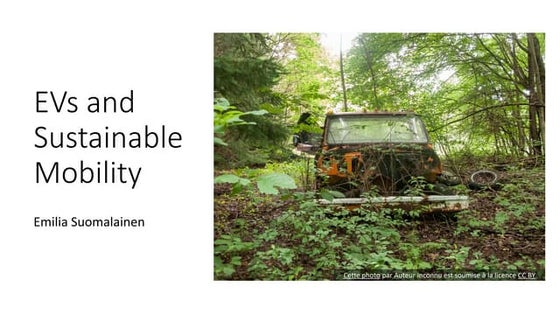 Transport and Mobility - A History | PPT