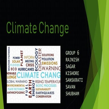 Climate change | PPT