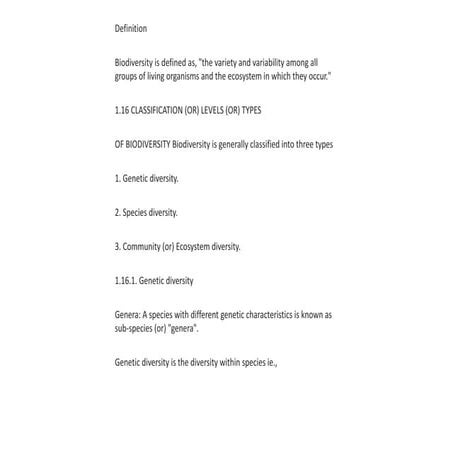 Evs Biodiversity Pptx